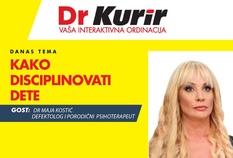 DANAS U EMISIJI DR KURIR UŽIVO SA DEFEKTOLOGOM Sa dr Majom Kostić razgovaramo kako da ...
