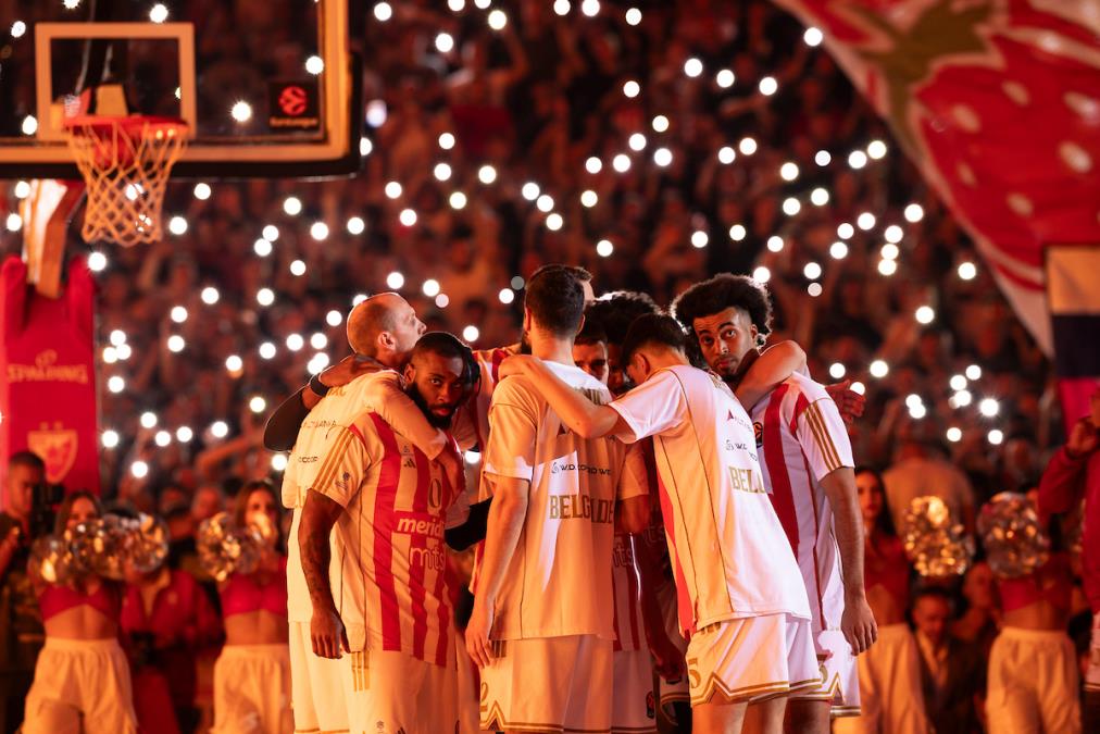 CRVENA ZVEZDA GLEDANIJA OD PARTIZANA U EVROLIGI! A, tek kada vidite ...