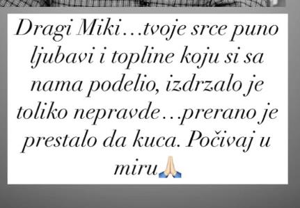 OGLASILA SE JOVANA JOKSIMOVIĆ NAKON SMRTI KOMRAKOVA | Kurir