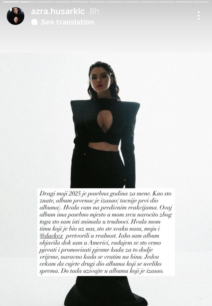 Azra Husarkić se vratila iz Amerike na velika vrata | Kurir